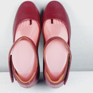 Clarks | Shoes | Clarks Womens Burgundy Leather Clarene Tide Ankle ...